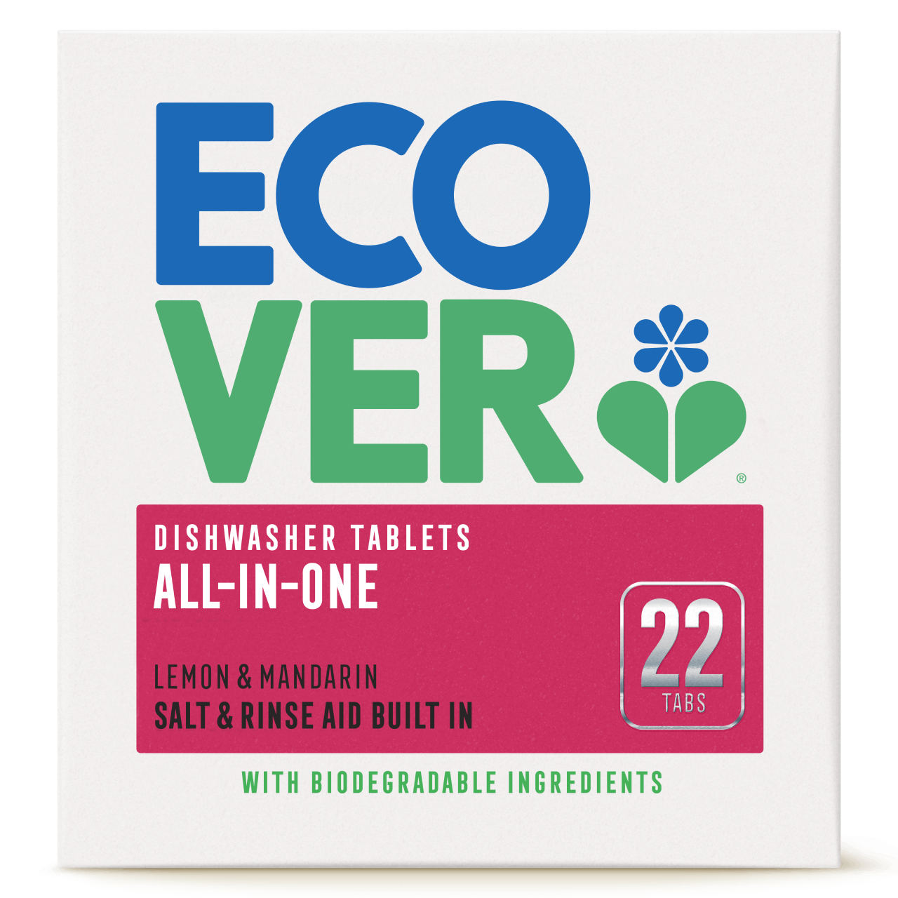 All in One Dishwasher Tablets | Eco Friendly Cleaning | Ecover