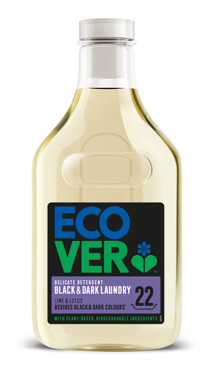 Laundry Liquid for Black & Darks | Cleans & Protects | Ecover