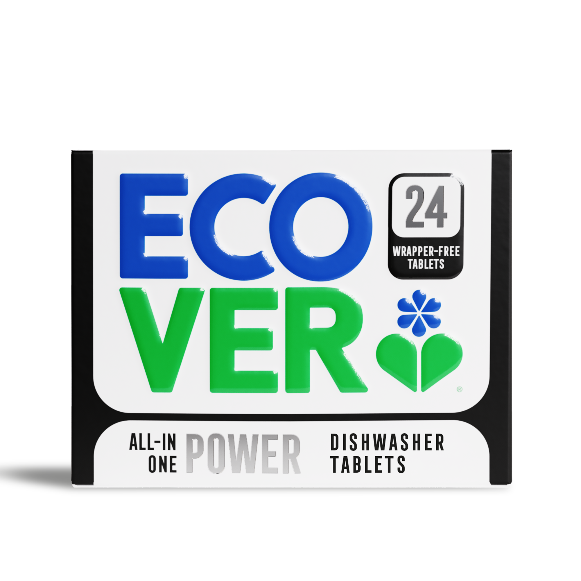 Wrapper Free | All in One POWER Dishwasher Tablets | Ecover